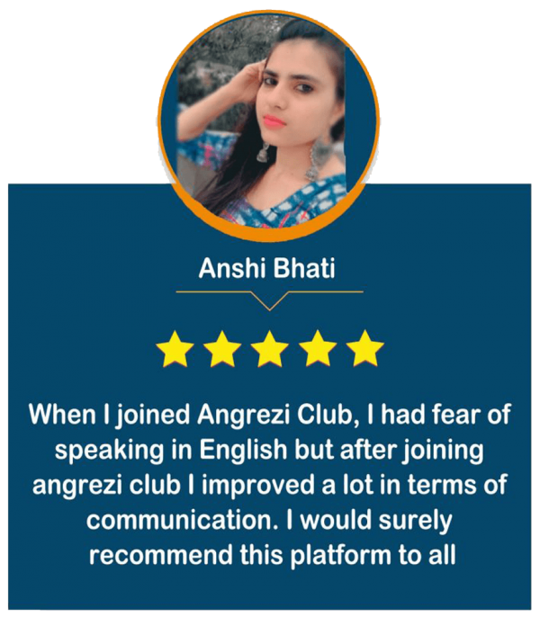 Angrezi Club – Spoken English